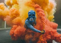 Skeleton of Color: Amazing Performance Art by Butch Locsin | Daily ...