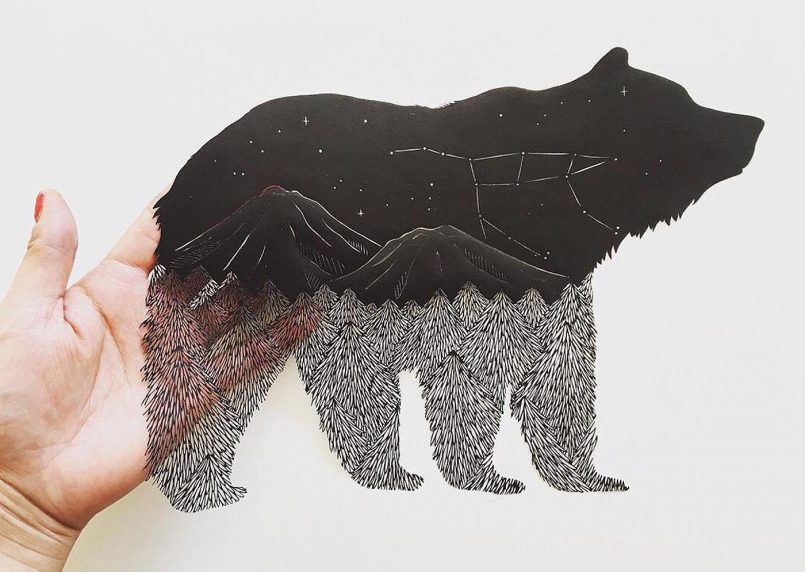 Paper Cut Artworks by Kanako Abe | Daily design inspiration for ...