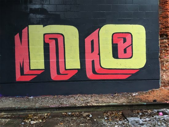 Incredible Multi-Layered Lettering Murals by Pref | Daily design ...