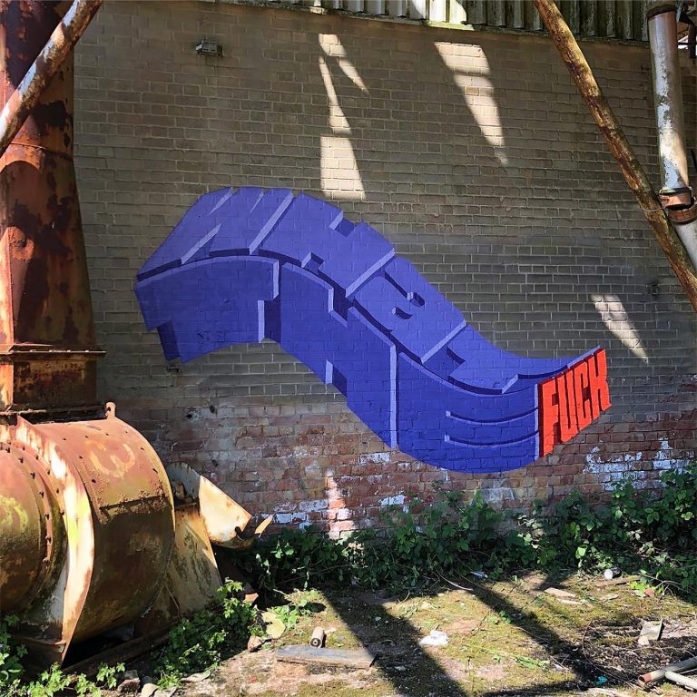 Incredible Multi-Layered Lettering Murals by Pref | Daily design ...