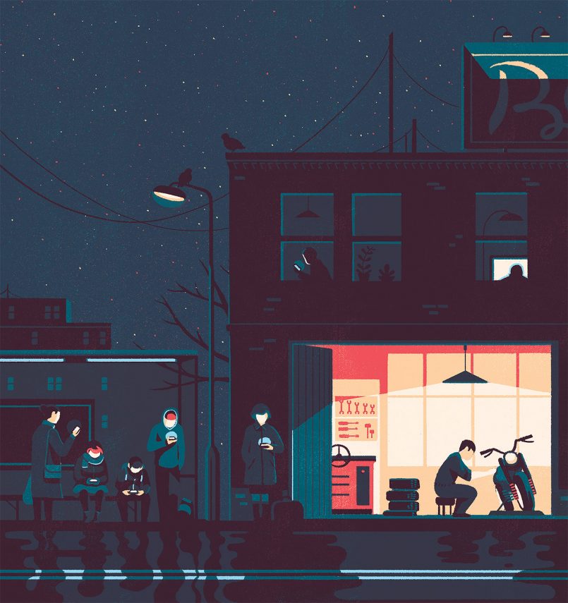 New Illustrations by Tom Haugomat | Daily design inspiration for ...