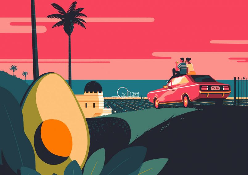 New Illustrations by Tom Haugomat | Daily design inspiration for ...