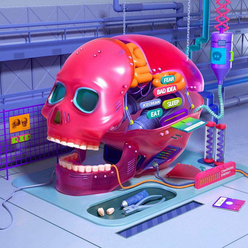 Living Things + Technology: Digital Illustrations by Ryogo Toyoda ...