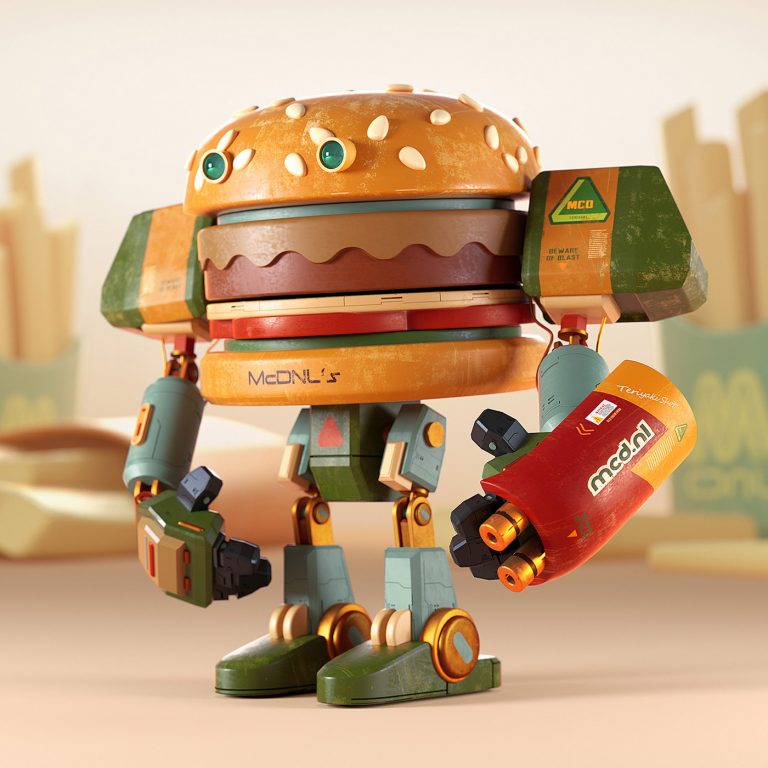 Living Things + Technology: Digital Illustrations by Ryogo Toyoda ...