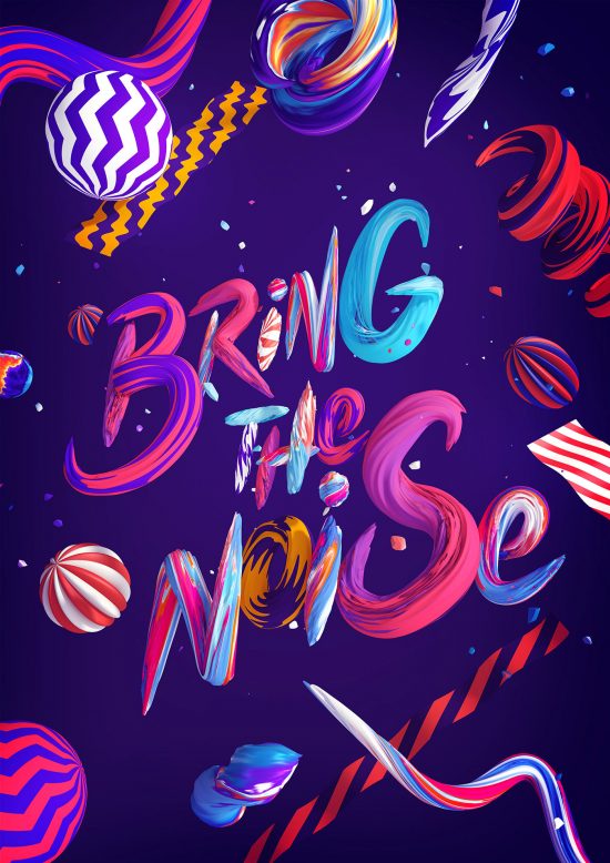 Amazing Typographic Artworks by Luke Choice | Daily design inspiration ...
