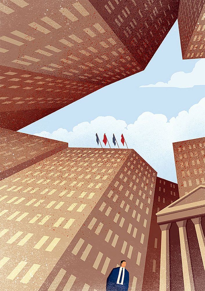 Ironic Illustrations by Davide Bonazzi | Daily design inspiration for ...