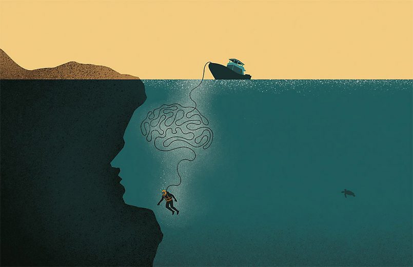 Ironic Illustrations by Davide Bonazzi | Daily design inspiration for ...