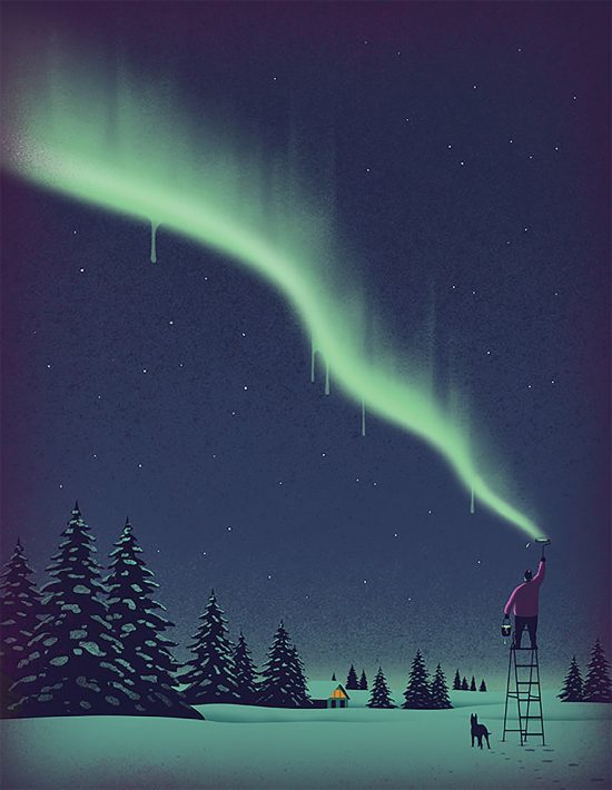 Ironic Illustrations by Davide Bonazzi | Daily design inspiration for ...