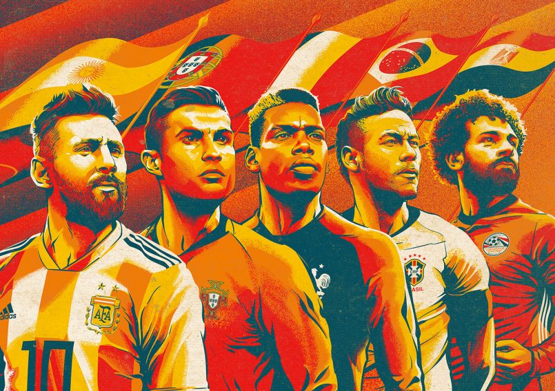 Soccer Illustrations by Cristiano Siqueira | Daily design inspiration ...
