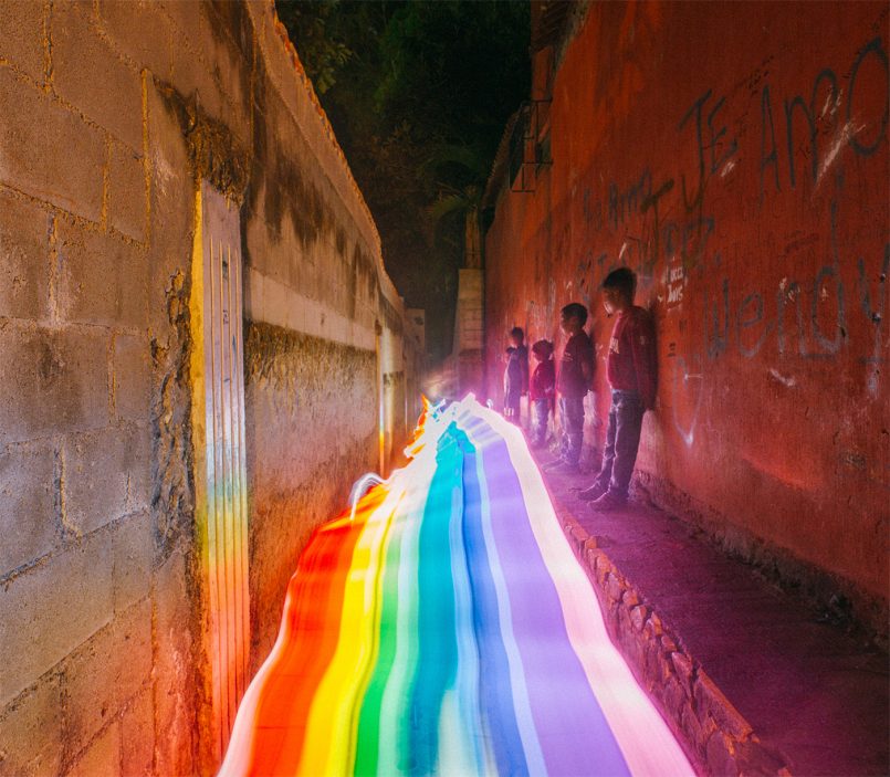 Rainbow Road: Photography Series by Daniel Mercadante | Daily design ...