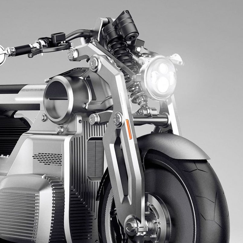 Zeus: The All-Electric Hot Rod by Curtiss Motorcycles | Daily design ...