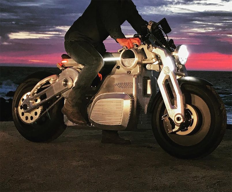 Zeus: The All-Electric Hot Rod by Curtiss Motorcycles | Daily design ...