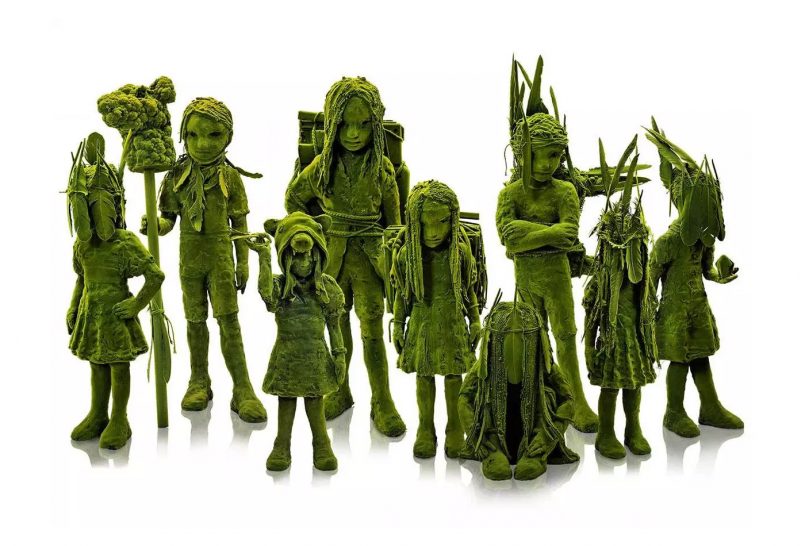 Moss People: Sculptures by Kim Simonsson | Daily design inspiration for ...