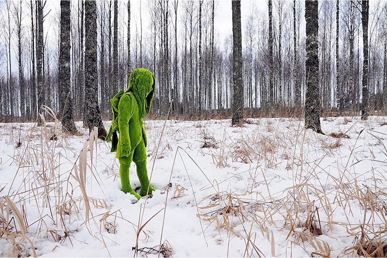 Moss People: Sculptures by Kim Simonsson | Daily design inspiration for ...