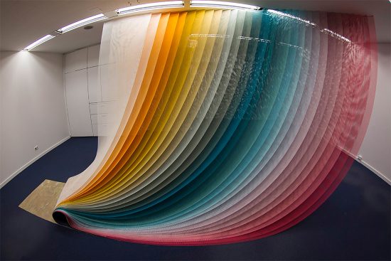 Large-Scale Chromatic Art Installations by Quintessenz | Daily design ...