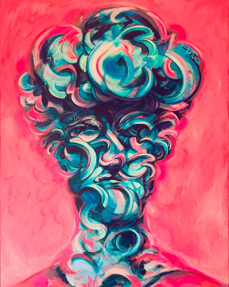 Abstract Portraits: Powerful Paintings by Mathijs Vissers | Daily ...