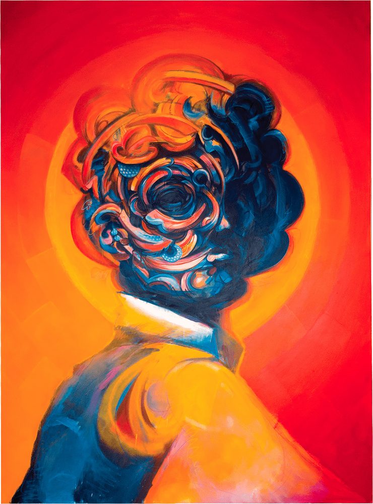 Abstract Portraits: Powerful Paintings by Mathijs Vissers | Daily ...