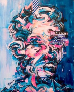 Abstract Portraits: Powerful Paintings by Mathijs Vissers | Daily ...