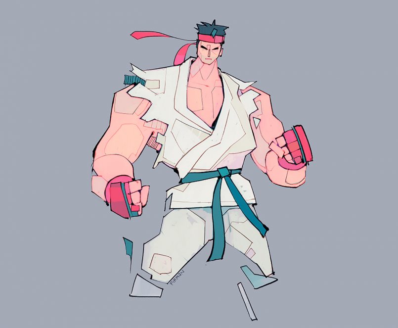 Street Fighter Illustrations by Michael Firman | Daily design ...