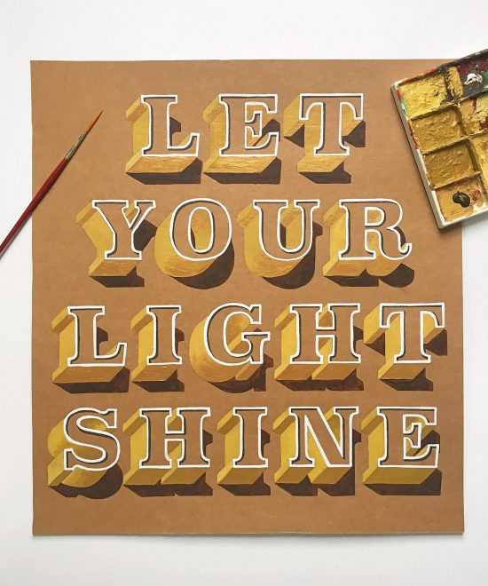 3D Hand-Lettering by James Lewis | Daily design inspiration for ...