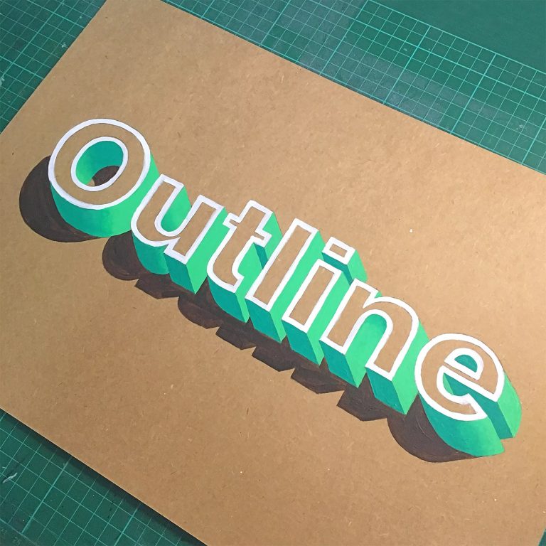 3D Hand-Lettering by James Lewis | Daily design inspiration for ...