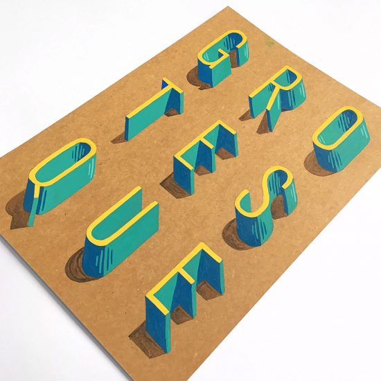 3D Hand-Lettering by James Lewis | Daily design inspiration for ...