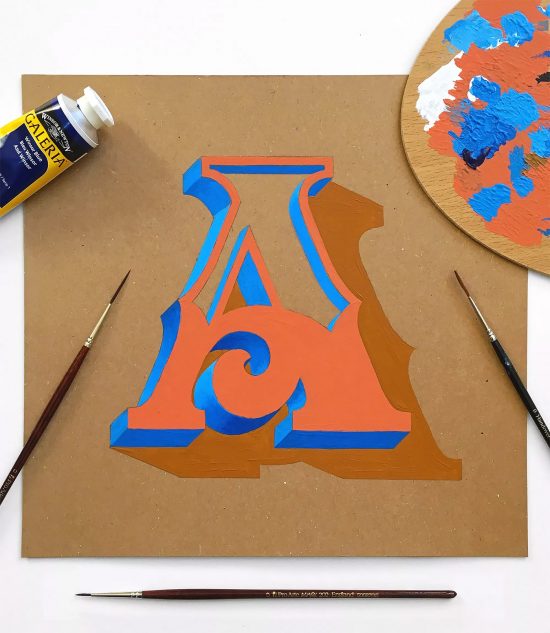 3D Hand-Lettering by James Lewis | Daily design inspiration for ...