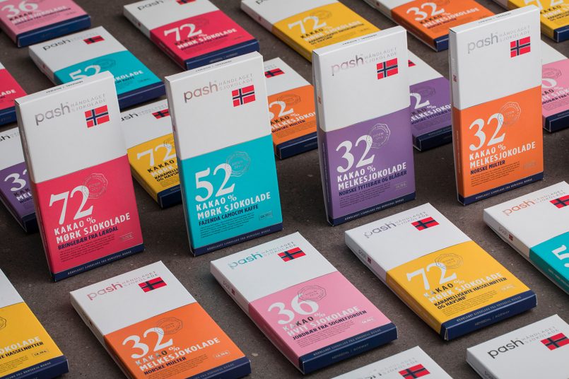 Pash Chocolate Packaging Design by Mark Studio | Daily design ...