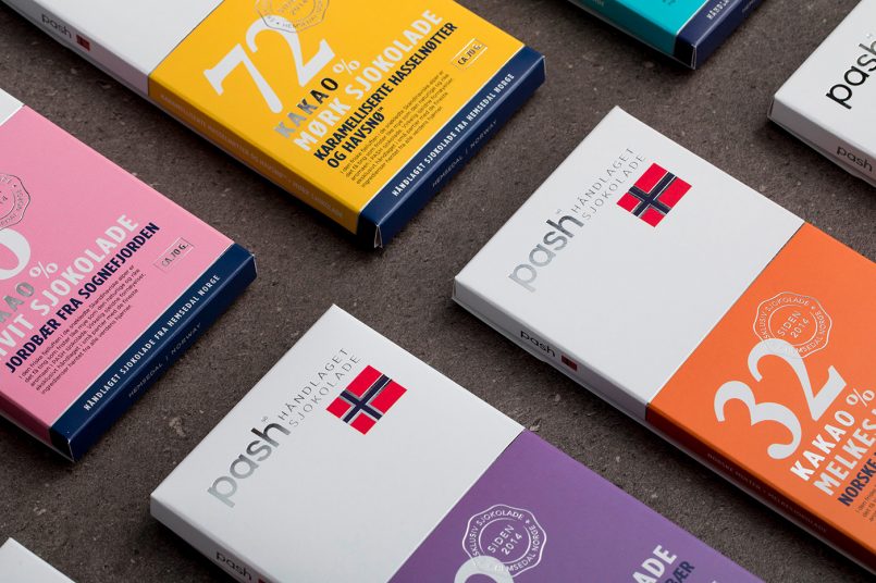 Pash Chocolate Packaging Design by Mark Studio | Daily design ...