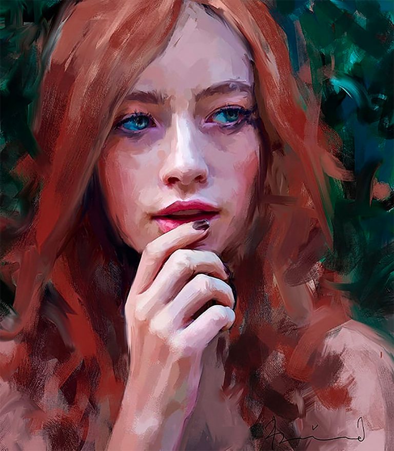 Expressive Female Portraits by Ivana Besevic | Daily design inspiration ...