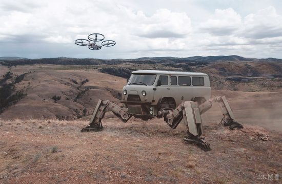 Russia 2077: Cyberpunk Illustrations by MXD Project | Daily design ...