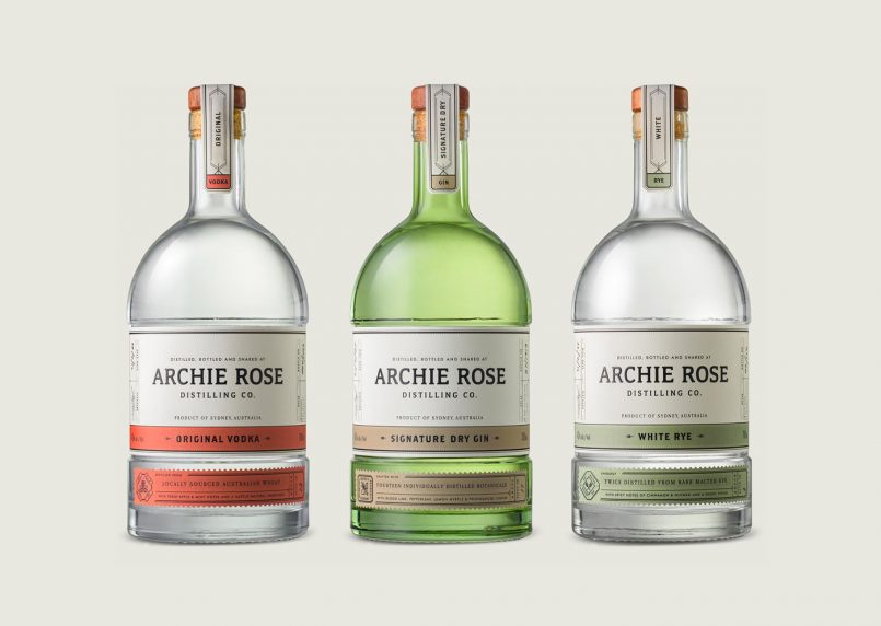 Archie Rose Branding & Packaging by Squad Ink | Daily design ...