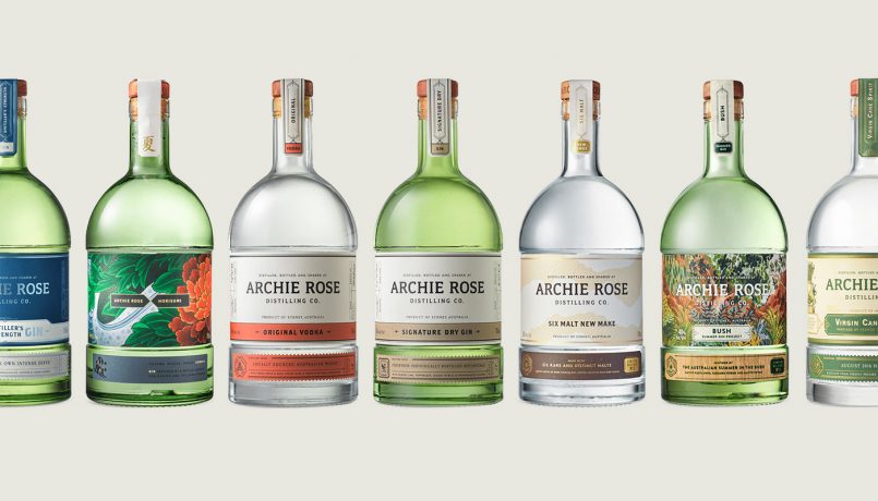 Archie Rose Branding & Packaging by Squad Ink | Daily design ...