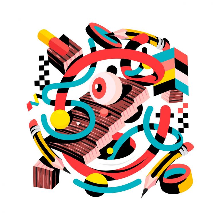 Trippy Illustrations by David Oku | Daily design inspiration for ...