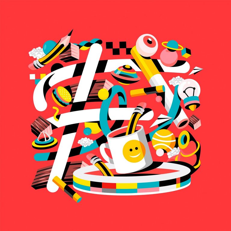 Trippy Illustrations by David Oku | Daily design inspiration for ...