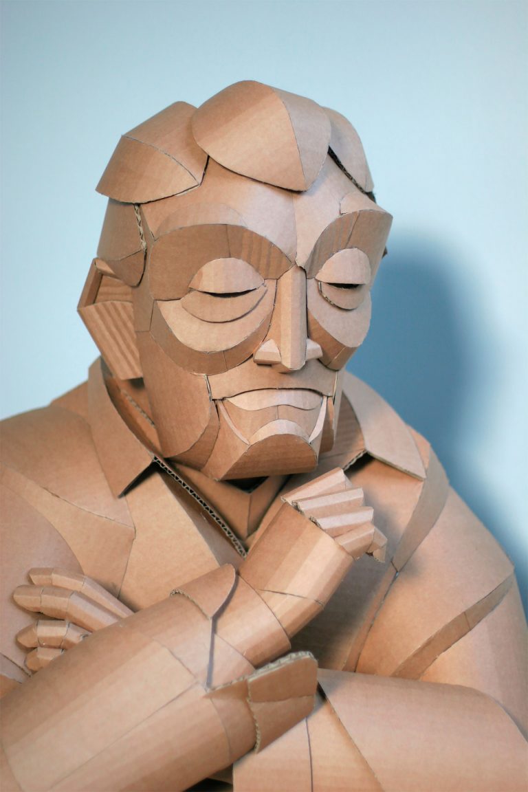 Large-Scale Cardboard Sculptures by Warren King | Daily design ...