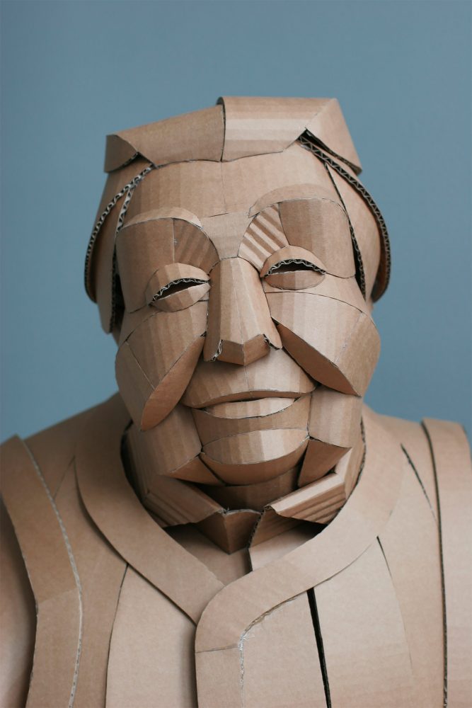 Large-Scale Cardboard Sculptures by Warren King | Daily design ...