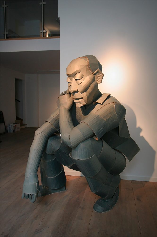 Large-Scale Cardboard Sculptures by Warren King | Daily design ...