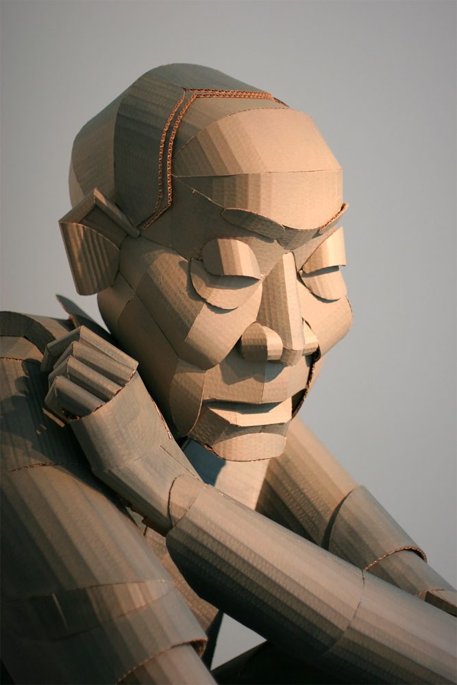 Large-Scale Cardboard Sculptures by Warren King | Daily design ...