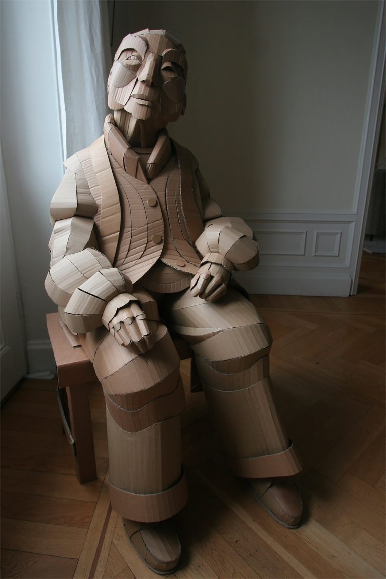 Large-Scale Cardboard Sculptures by Warren King | Daily design ...