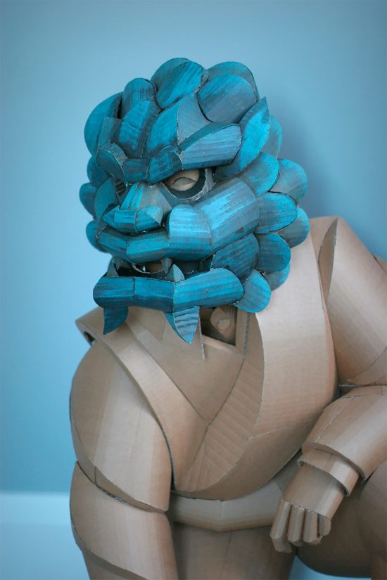 Large-Scale Cardboard Sculptures by Warren King | Daily design ...
