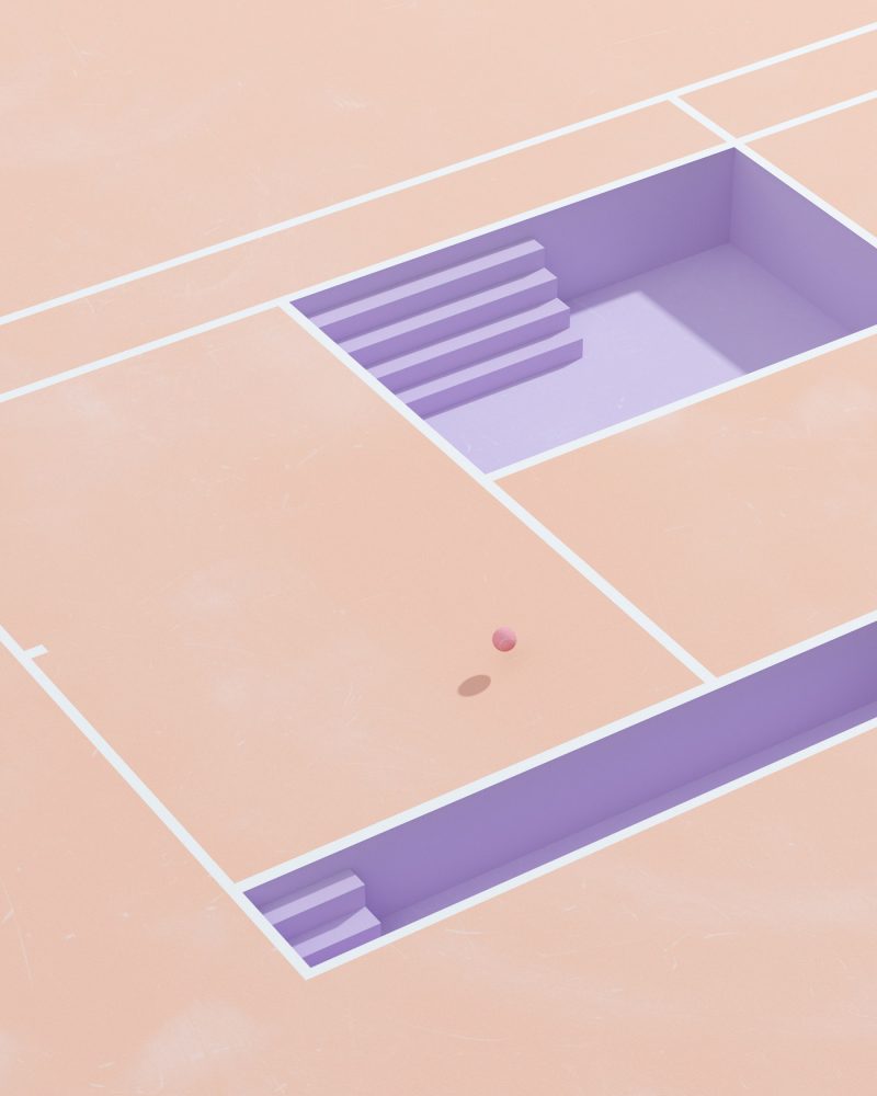 Game, Set, Match: 3D Illustrations by Molistudio | Daily design ...