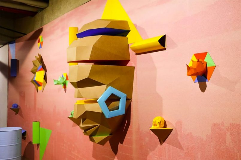 Polygonal Paper Sculptures by Studio Craft | Daily design inspiration ...