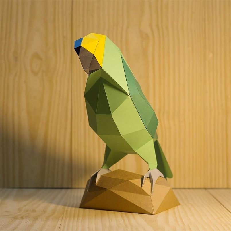 Polygonal Paper Sculptures by Studio Craft | Daily design inspiration ...