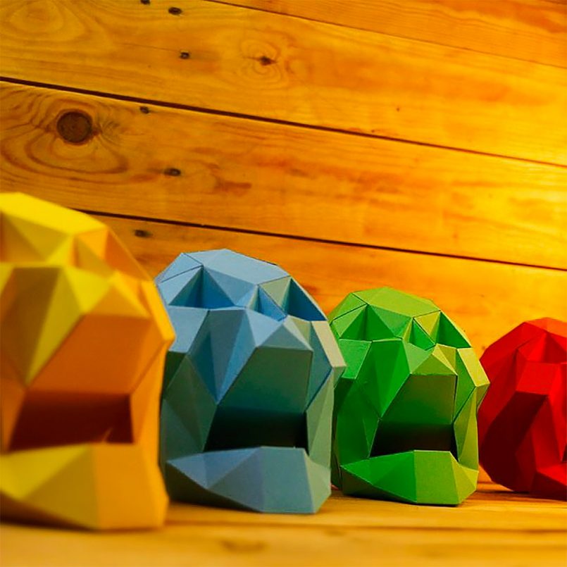 Polygonal Paper Sculptures by Studio Craft | Daily design inspiration ...