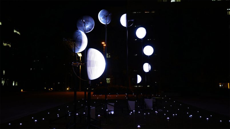 Define Moon: Kinetic Light Installation by Whyixd | Daily design ...
