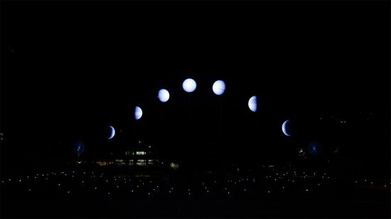 Define Moon: Kinetic Light Installation by Whyixd | Daily design ...