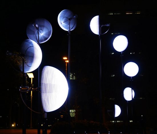 Define Moon: Kinetic Light Installation by Whyixd | Daily design ...