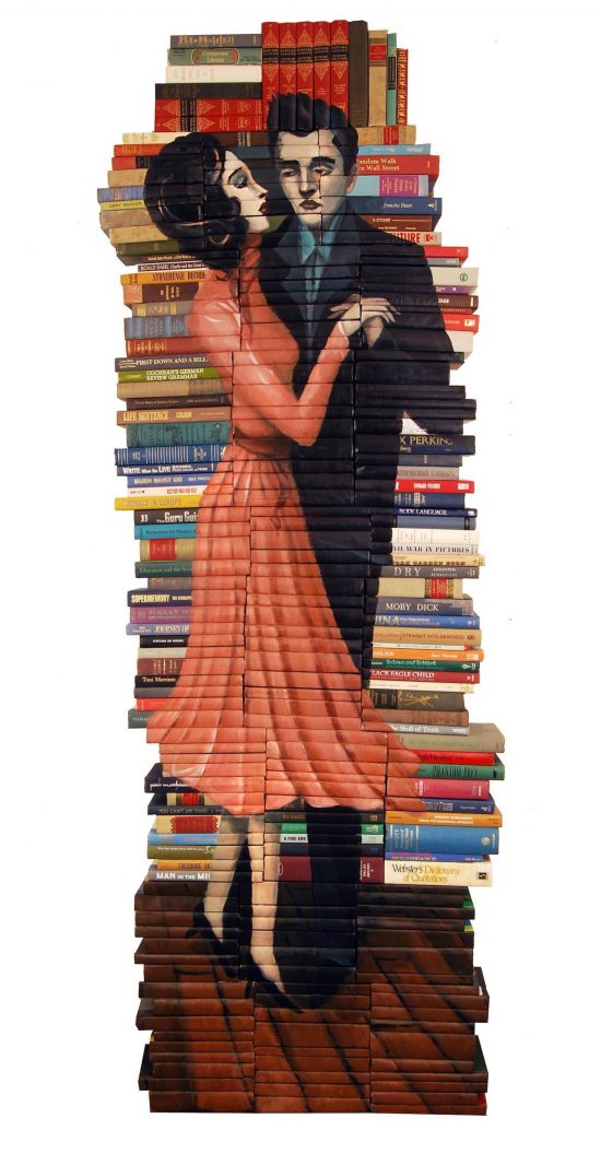 More Stacked Book Artworks by Mike Stilkey | Daily design inspiration ...