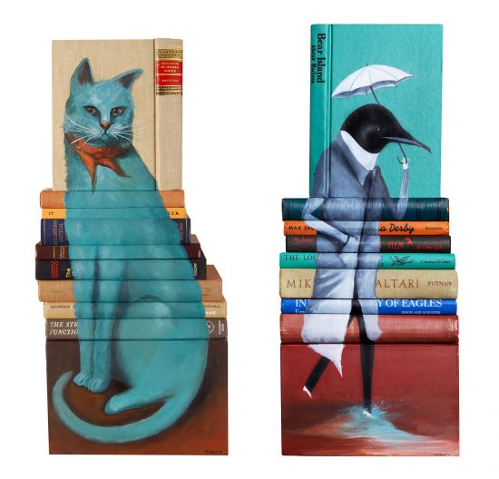 More Stacked Book Artworks by Mike Stilkey | Daily design inspiration ...